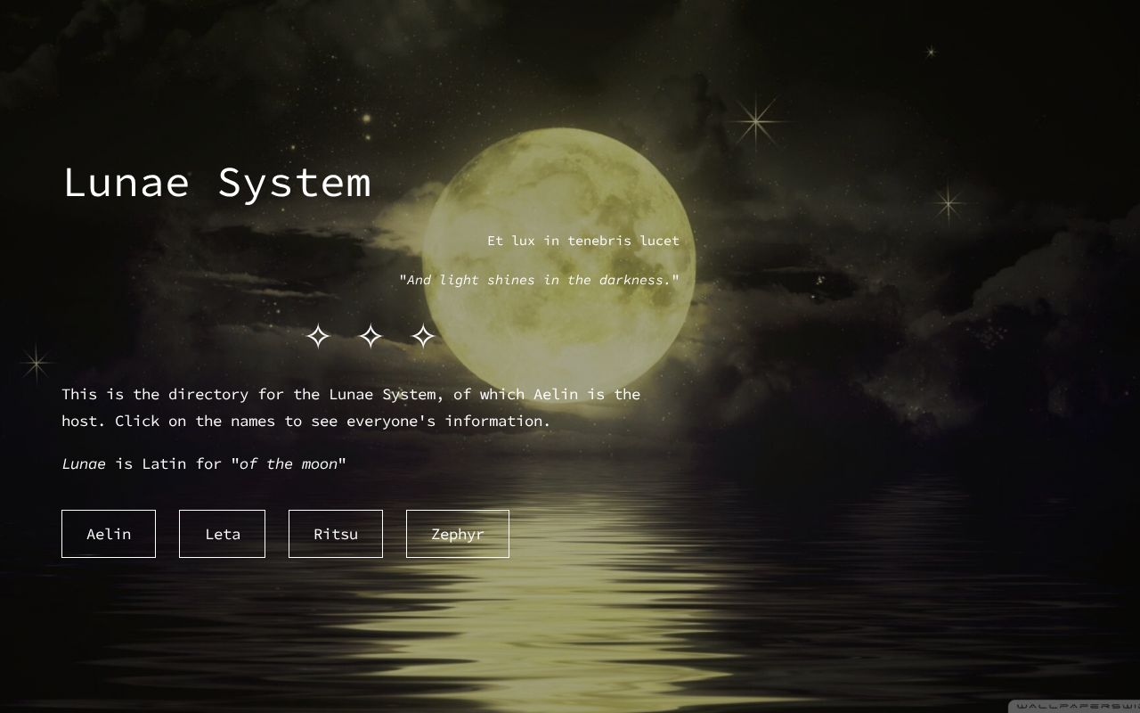 System Page